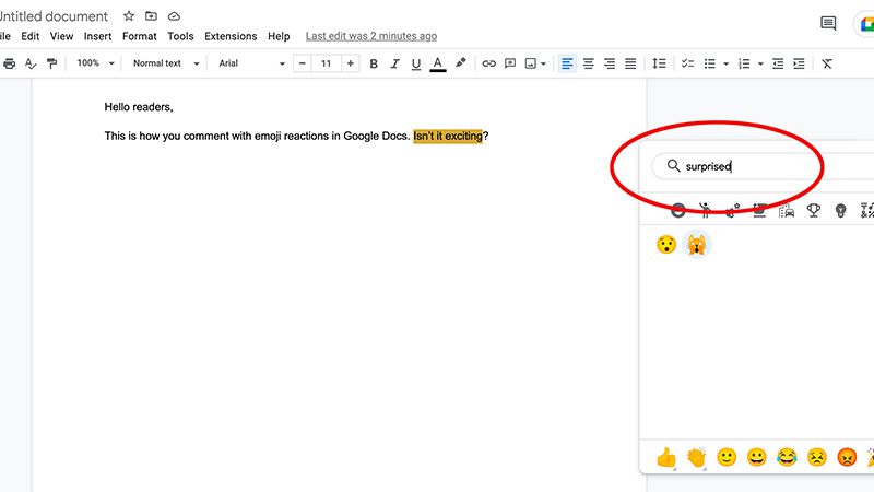How to comment with emoji reactions in Google Docs | Android Central