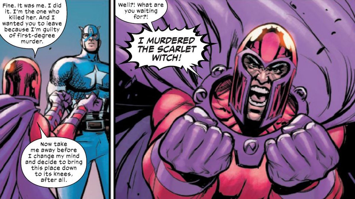 Scarlet Witch returns from the dead in X-Men: The Trial of Magneto #2 ...