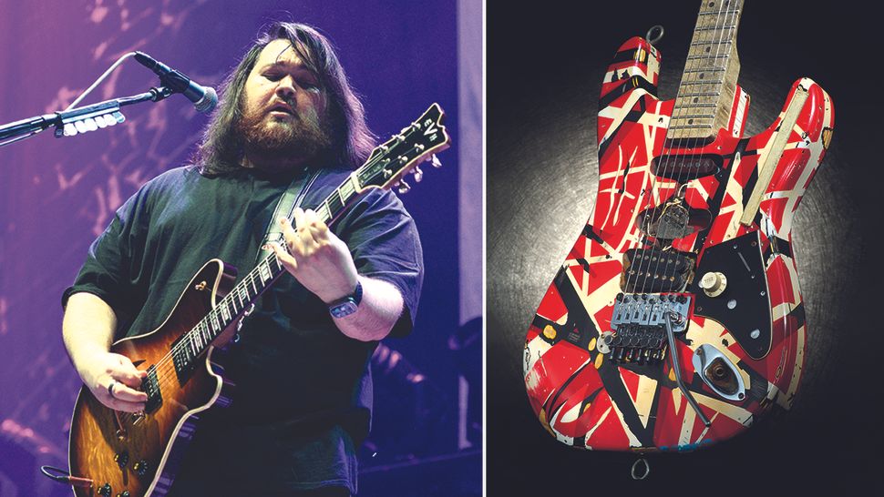 Wolfgang Van Halen plays EVH's Frankenstein & Marshall on Take a Bow ...