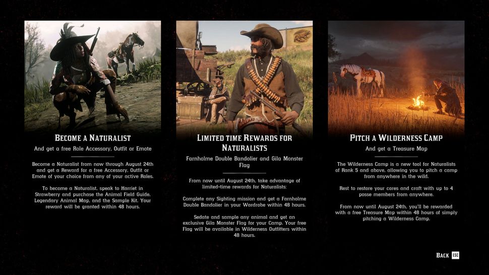 Red Dead Online Naturalist guide - unlock and progress | GamesRadar+