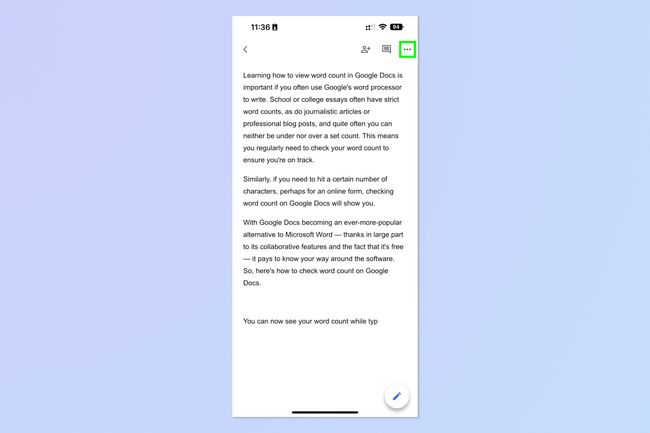 How to view word count in Google Docs | Tom's Guide