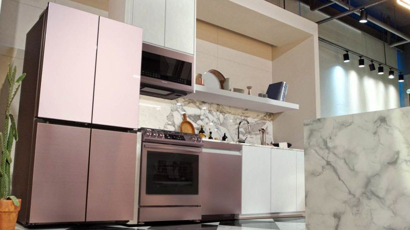 Samsung Bespoke Refrigerators let you customize the color of your ...