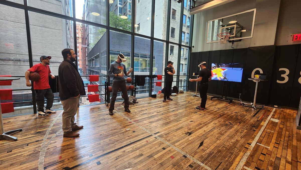 I worked up a sweat playing basketball in the metaverse — here's the ...