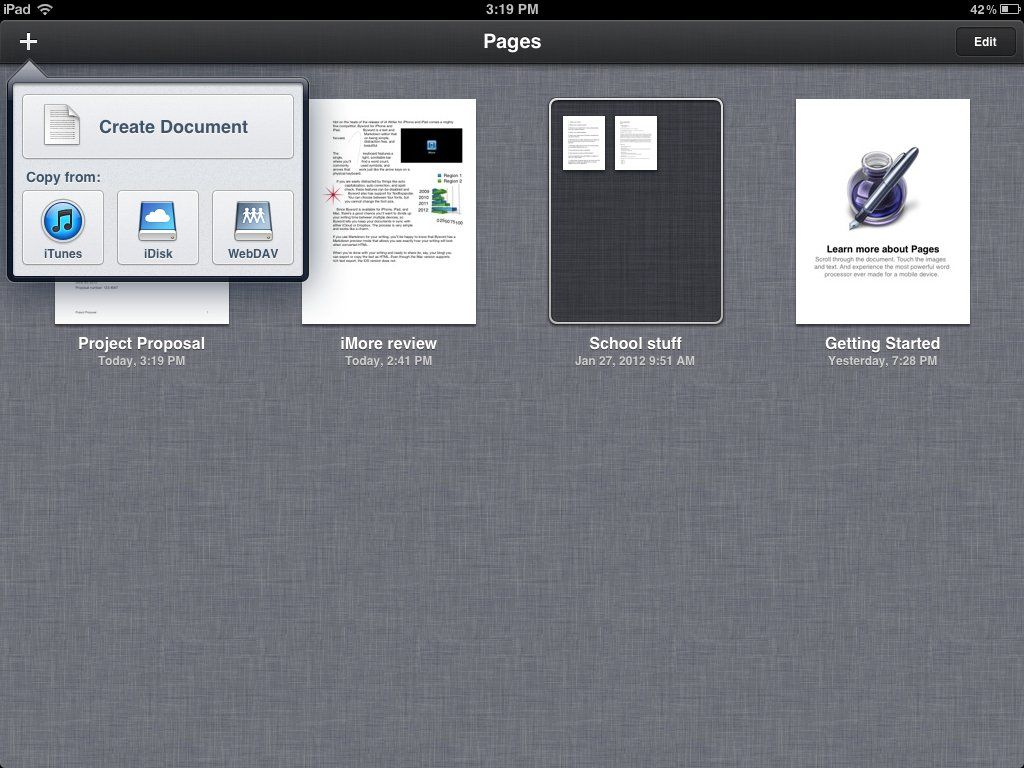 Pages for iPhone and iPad review | iMore