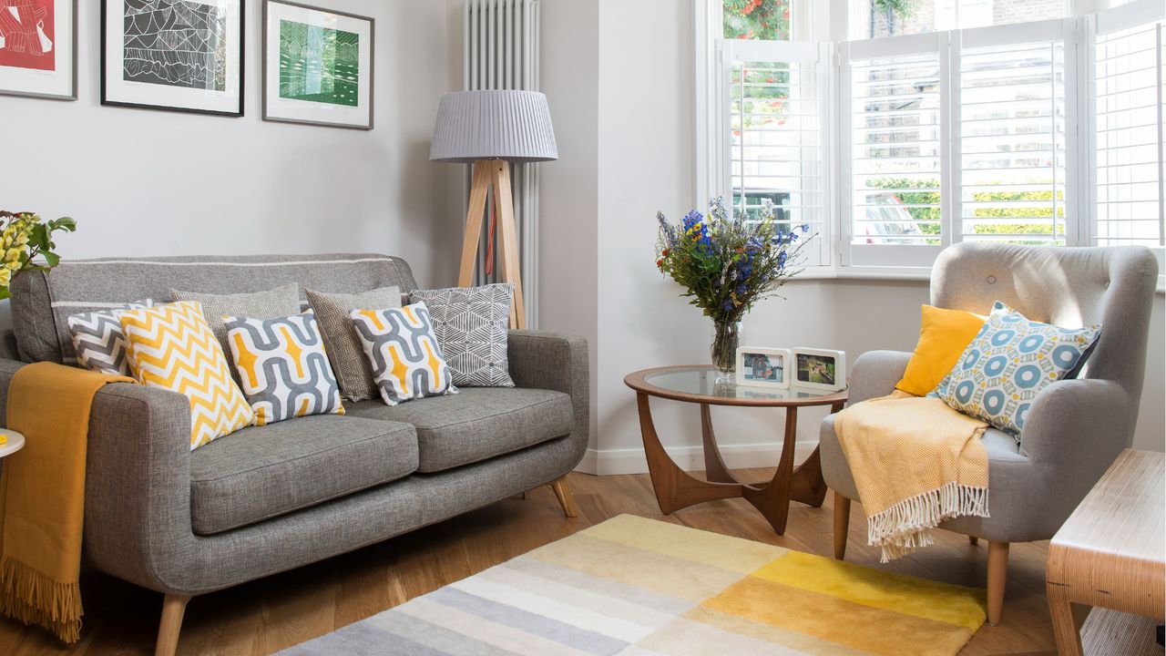 Small living room ideas to make a tiny lounge look stylish | Ideal Home
