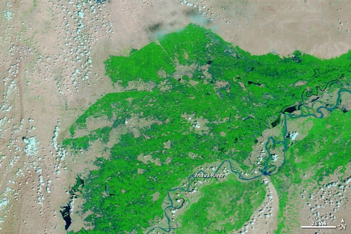 Devastating Pakistan Flooding Seen From Space | Live Science