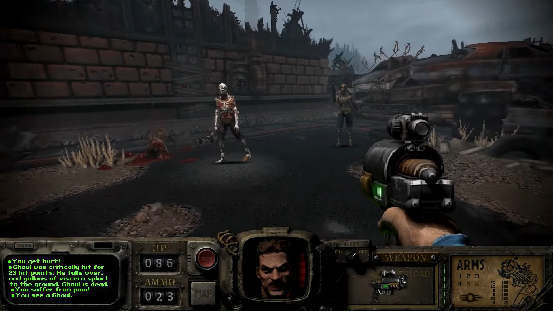 My jaw dropped at this Fallout-themed DOOM mod — one of the coolest ...