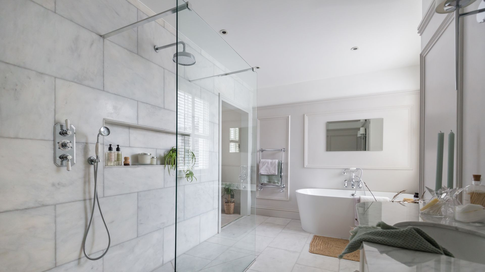 'Seamless' showers are set to be the next big bathroom trend | Ideal Home