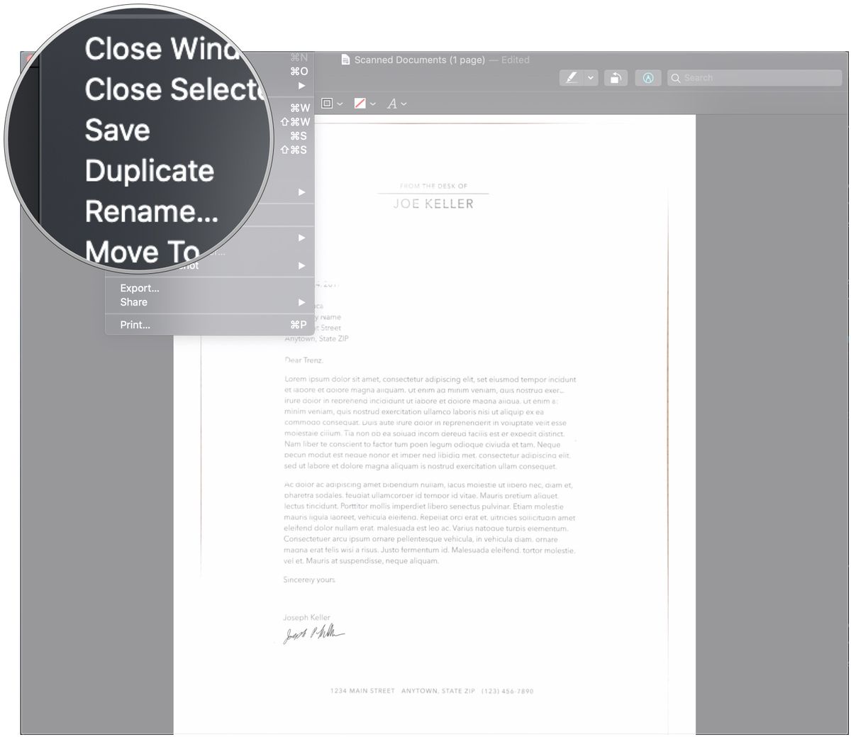 How to sign documents on your Mac with your iPhone or iPad | iMore