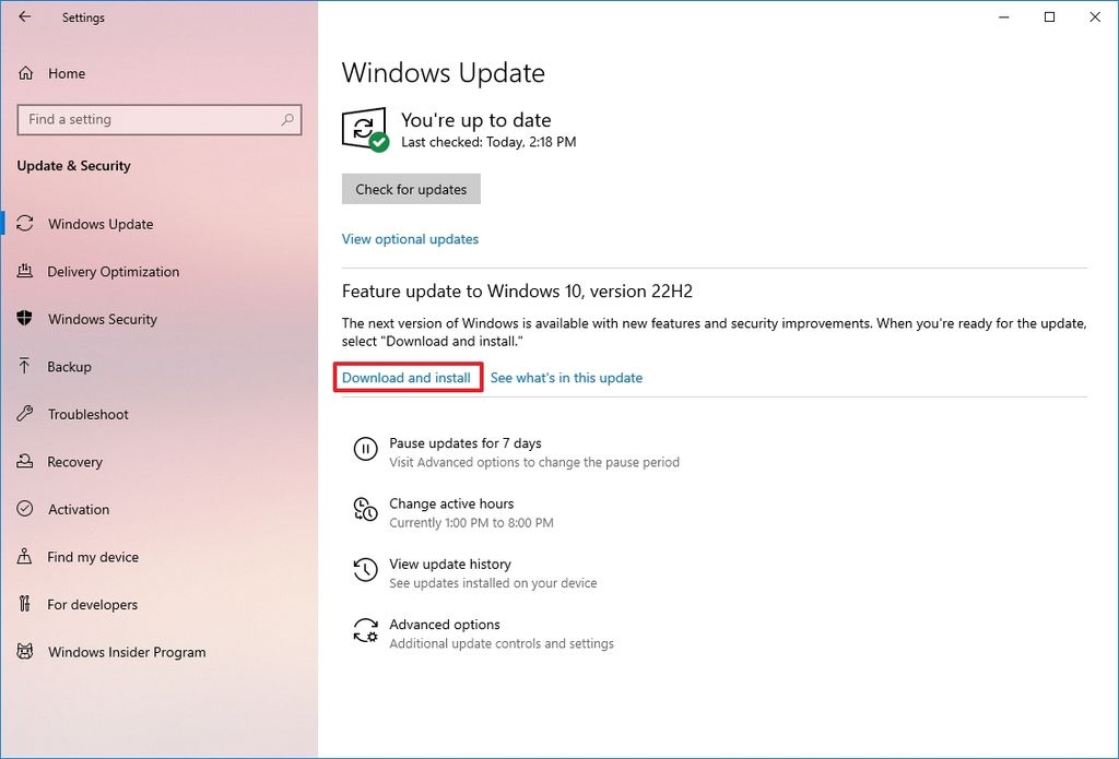 How to get the Windows 10 2022 Update on your PC | Windows Central