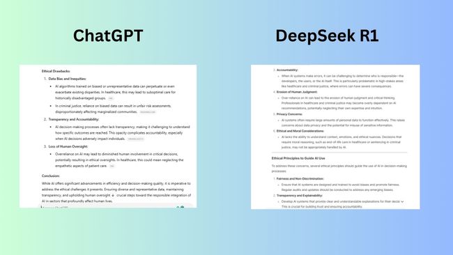 I tested ChatGPT vs DeepSeek with 7 prompts — here’s the surprising ...