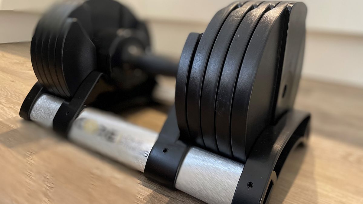 Core Home Fitness Adjustable Dumbbell Set review | TechRadar