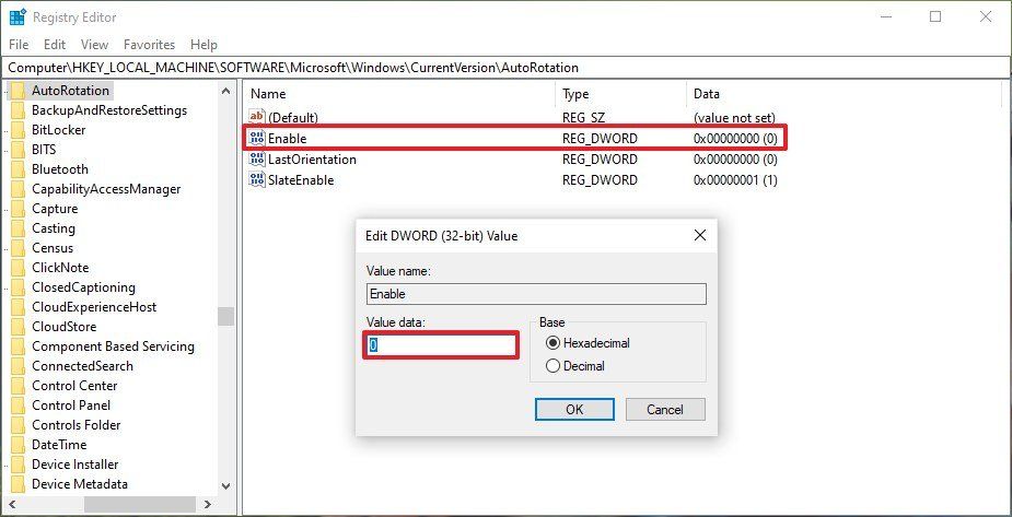 How to disable automatic screen rotation on Windows 10 | Windows Central How to disable automatic screen rotation on Windows 10 | Windows Central