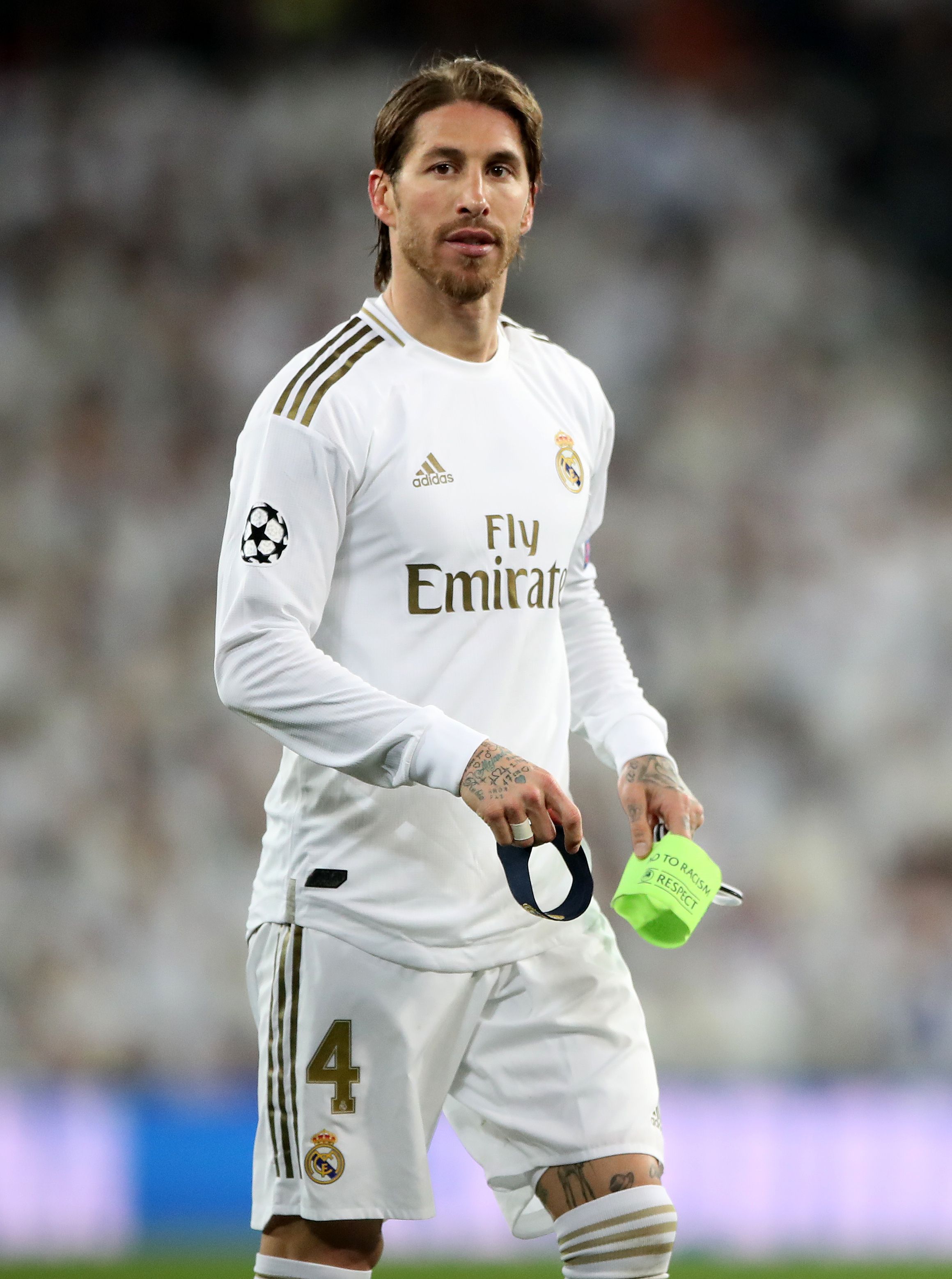 Real Madrid defender Sergio Ramos set to miss Liverpool game with calf ...