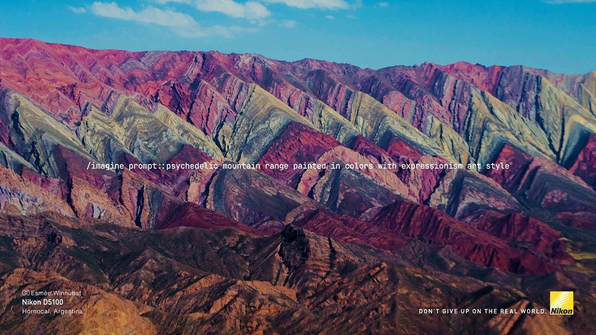 Nikon's genius ad campaign proves that AI could never replace real ...