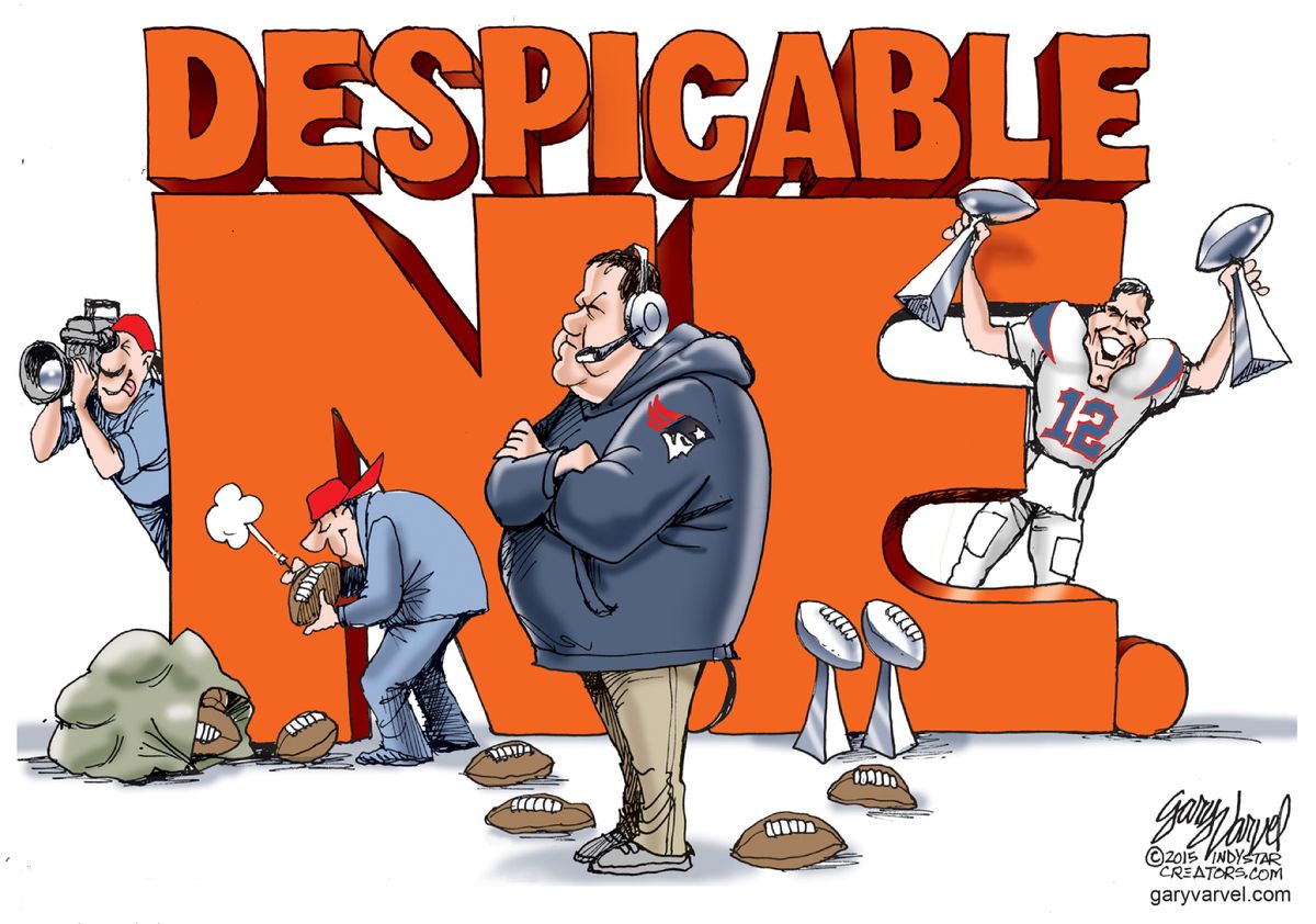 Editorial cartoon U.S. Patriots Sports | The Week