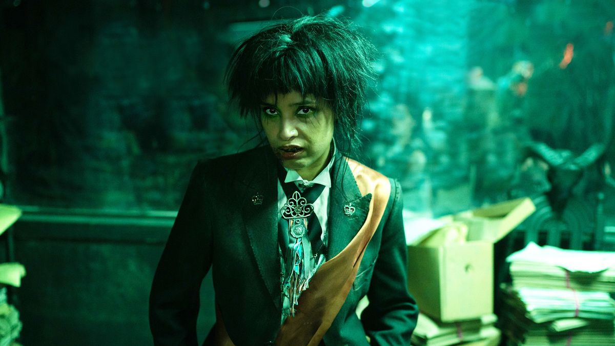 Good Omens: The BTS Story Behind Shelley Conn's Super Gross Vomiting ...