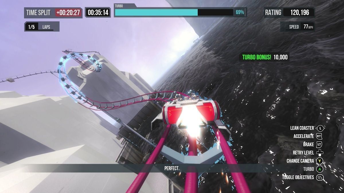 ScreamRide review: Build, ride, and break roller coasters in this Xbox ...