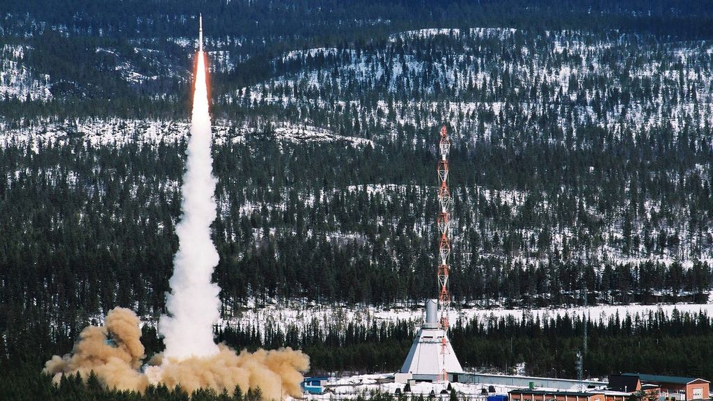 Suborbital rocket set to launch 6 experiments from Sweden's Arctic ...
