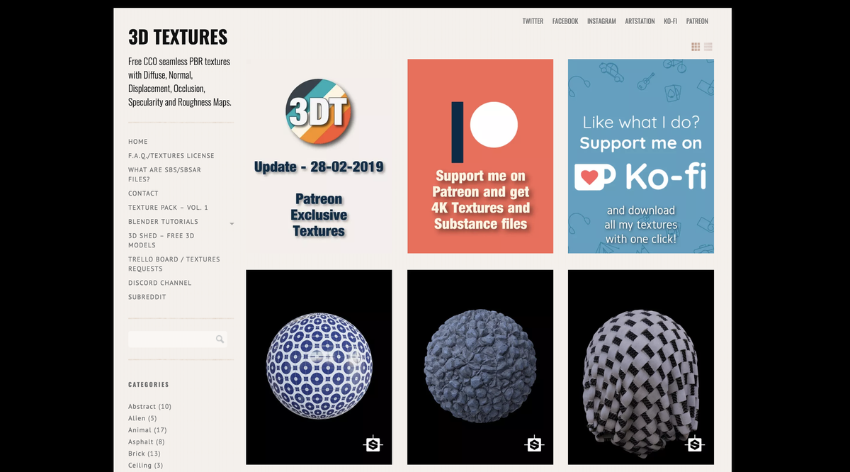 Free textures: where to get 3D textures for your artwork | Creative Bloq