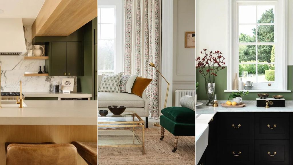 9 colors that go with dark green: expert pairings we love | Homes and ...