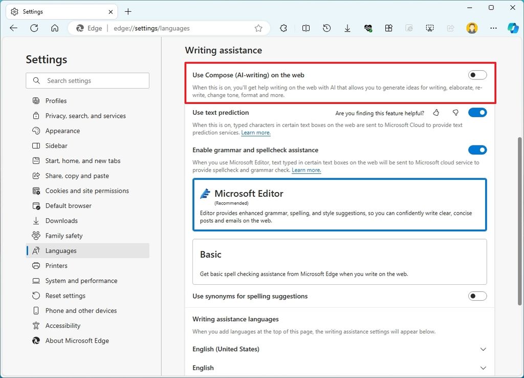 How to get rid of the Copilot rewrite feature on Microsoft Edge | Windows Central