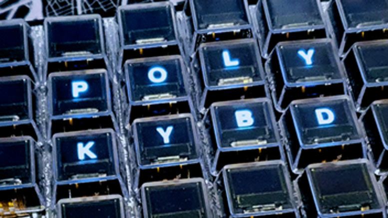 This Mechanical Keyboard Puts OLED Displays on Every Key | Tom's Hardware