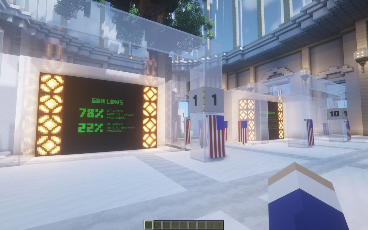 Minecraft Showcase: How Build the Vote educates and encourages young ...