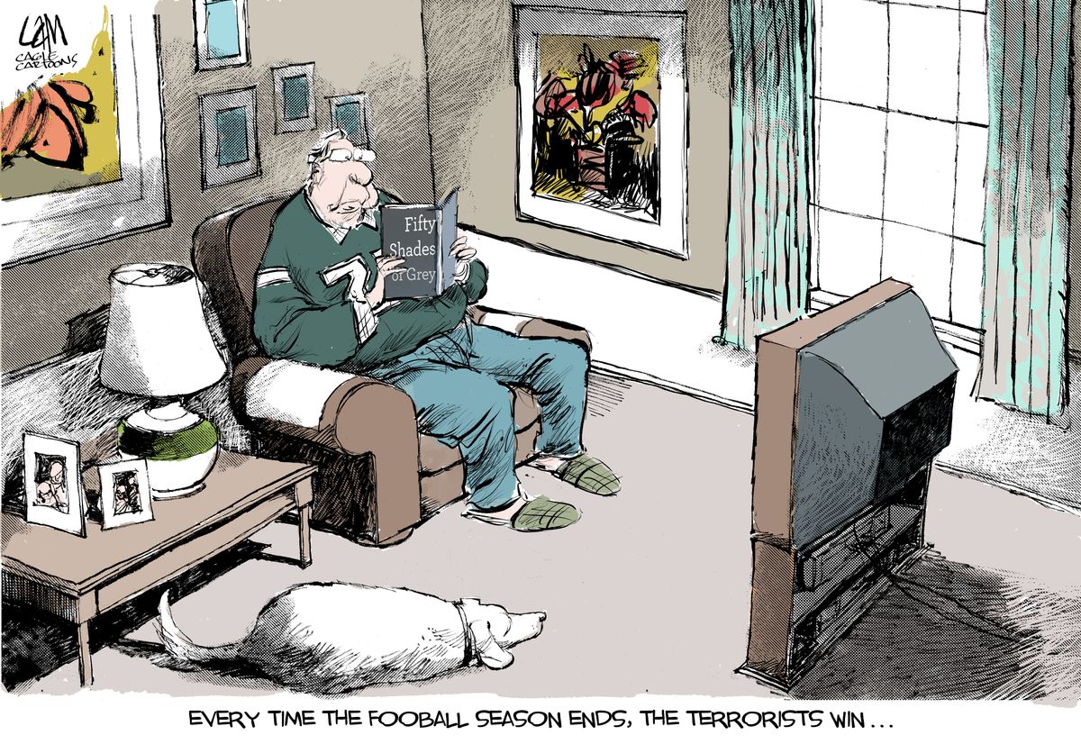 Editorial cartoon sports U.S. super bowl | The Week
