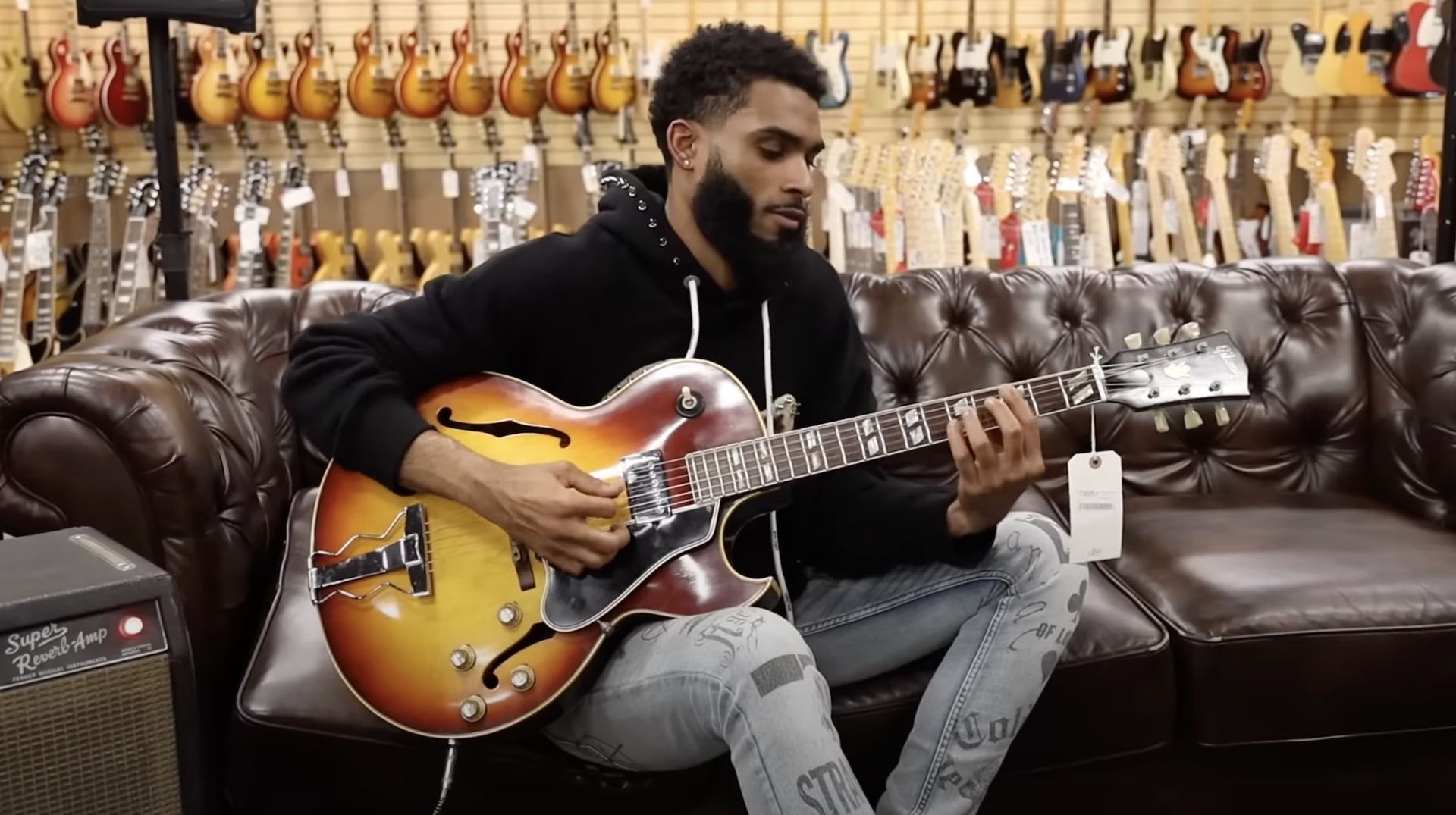 He's played the Super Bowl and is a go-to guitarist for music's biggest ...