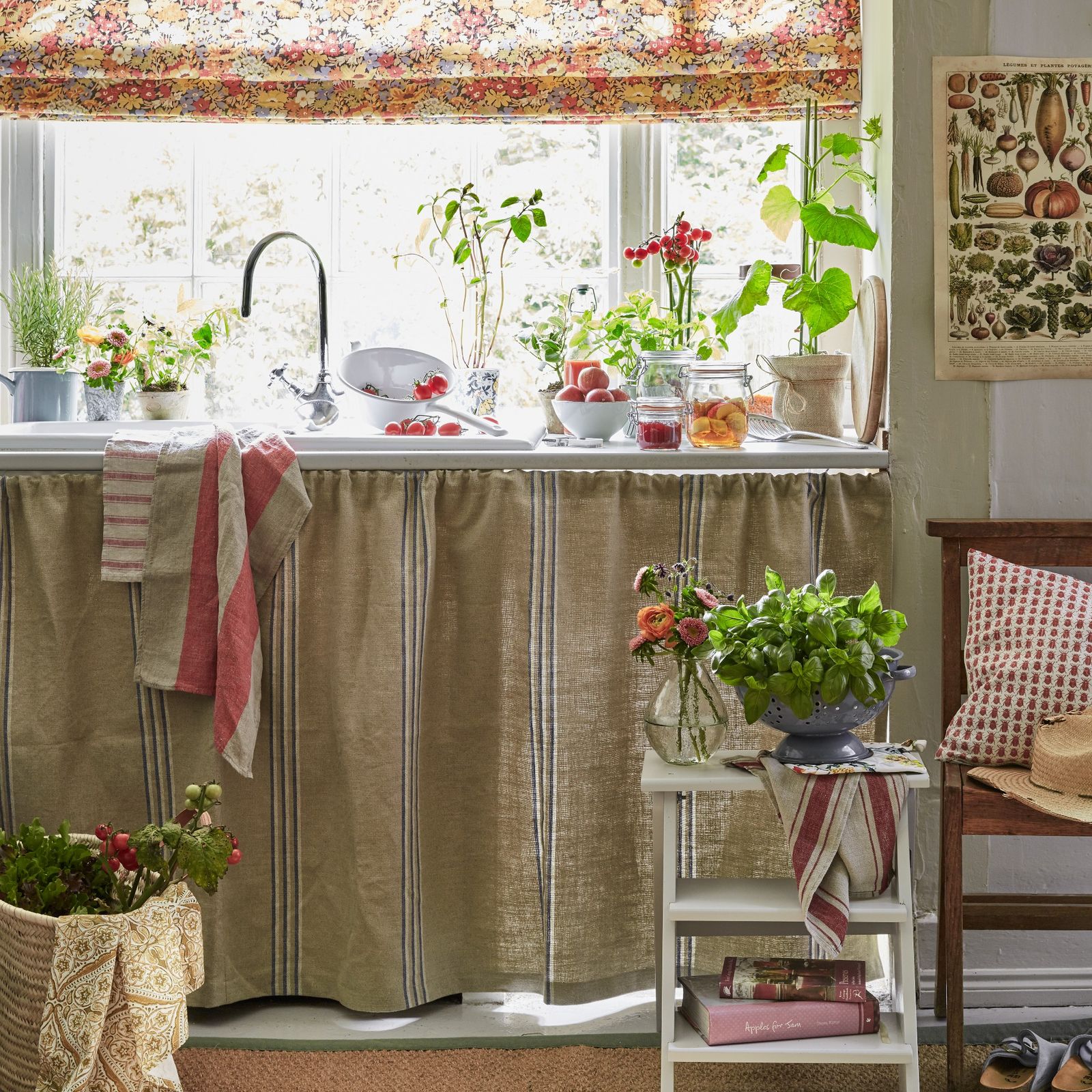 The cupboard curtain hack leads to a clutter-free home | Ideal Home