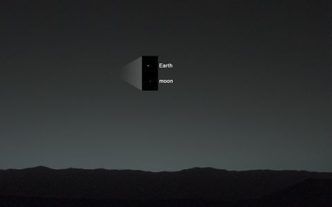 Curiosity Rover Sees Earth from Mars for 1st Time (Photos) | Space