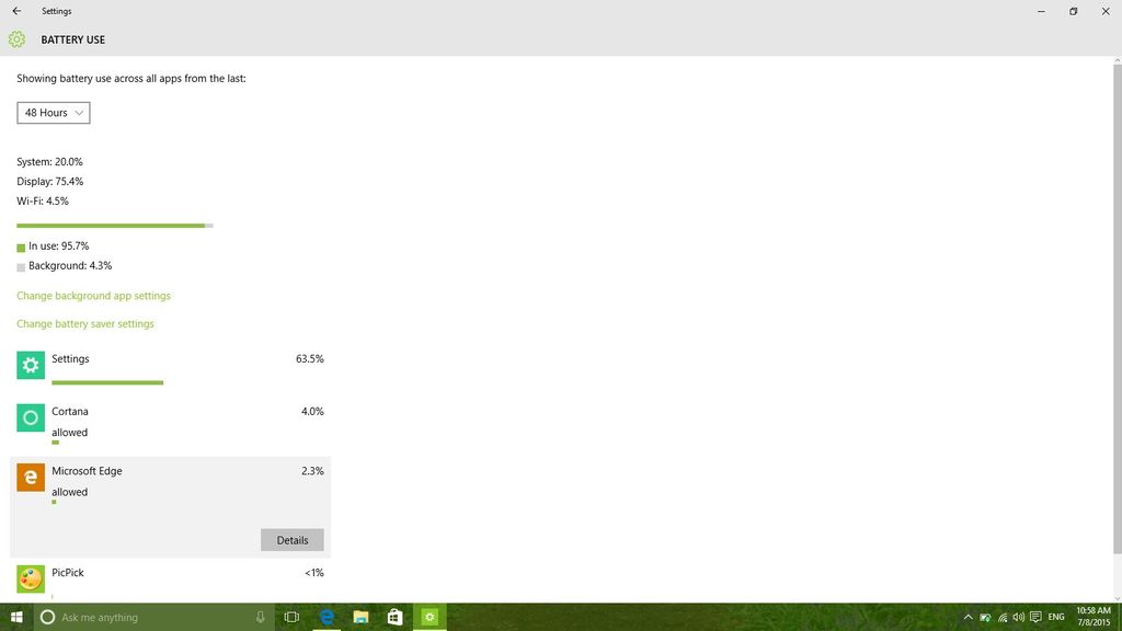 How to optimize battery life in Windows 10 devices using built-in ...