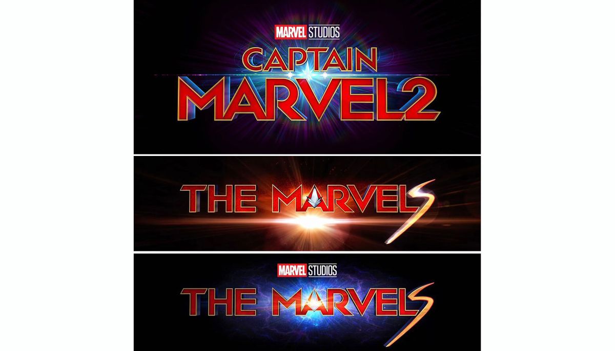 The Marvels gets an stunningly energetic new MCU logo | Creative Bloq