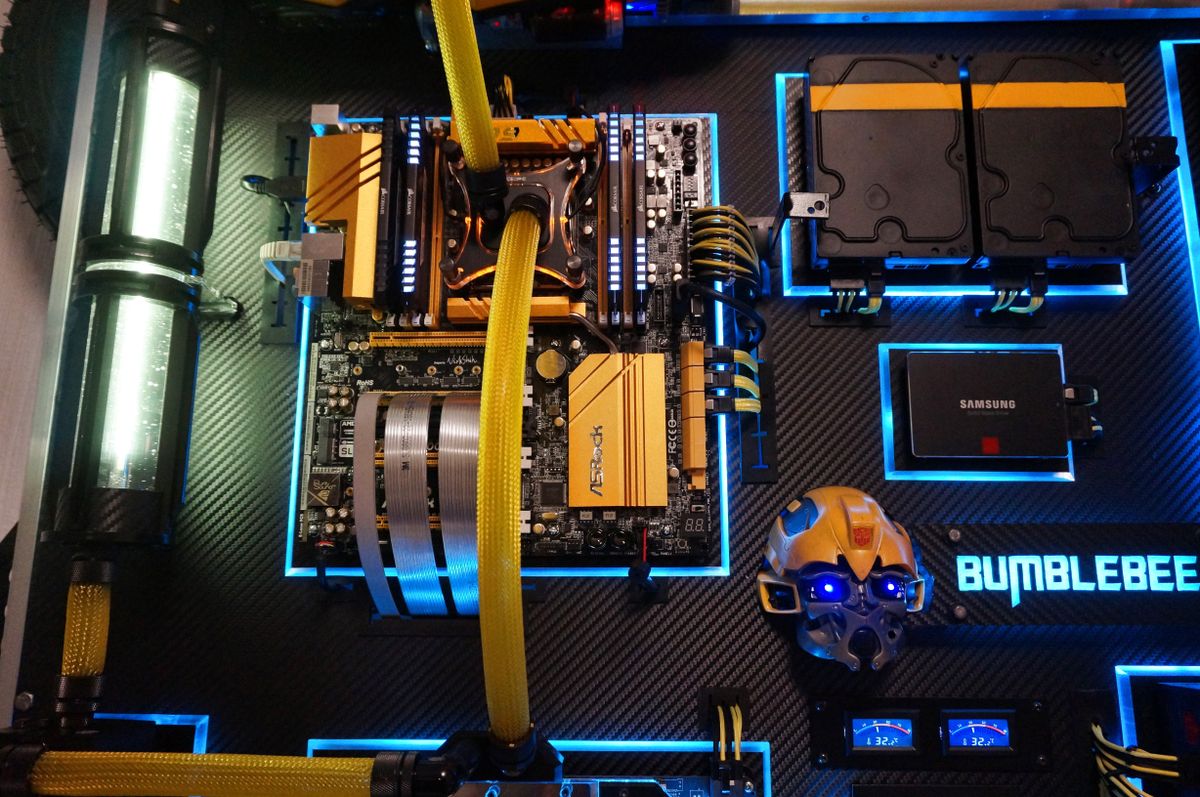 Build of the week: Bumblebee wall PC | PC Gamer
