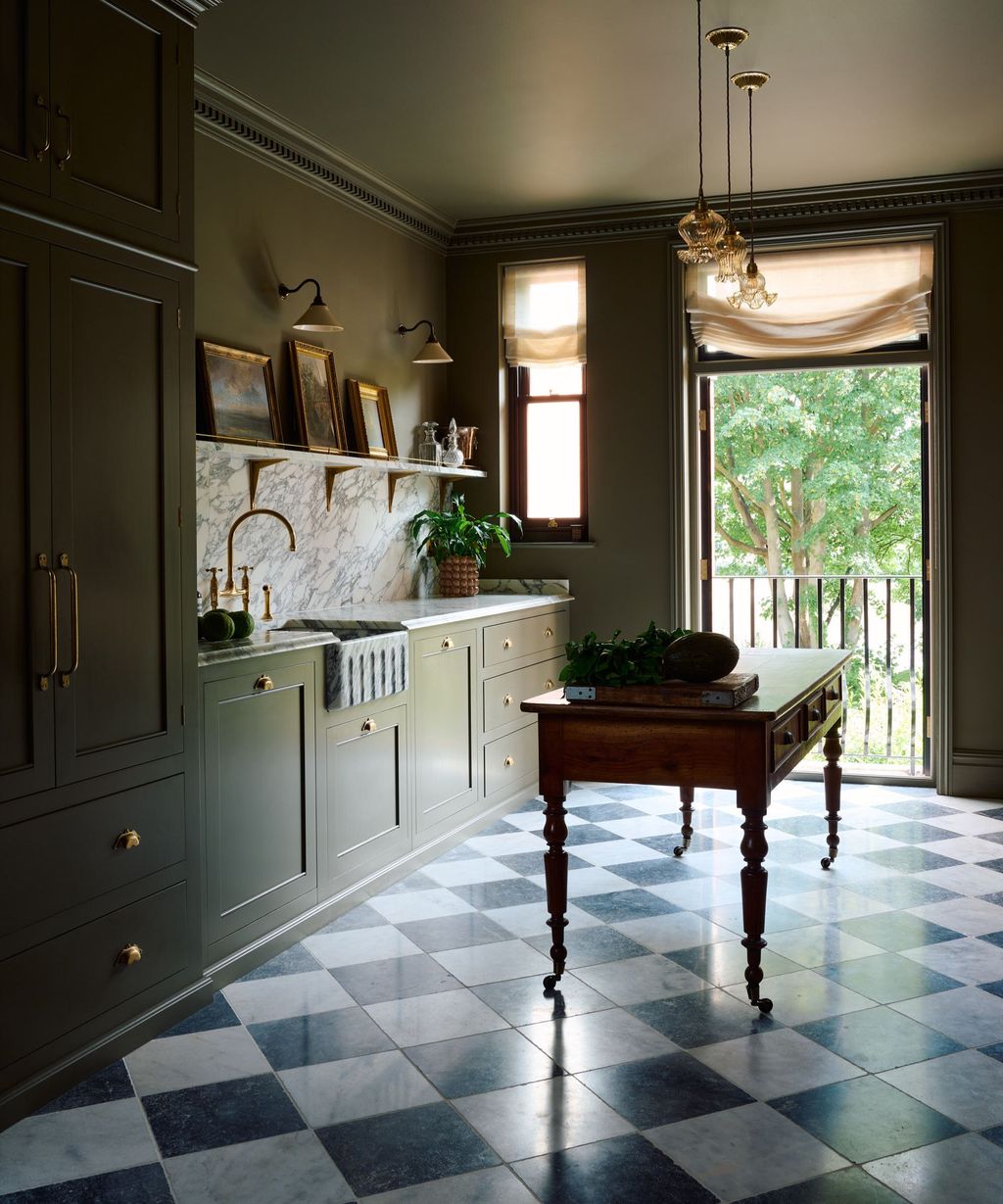 Are work tables the new way to create a kitchen island? | Homes and Gardens