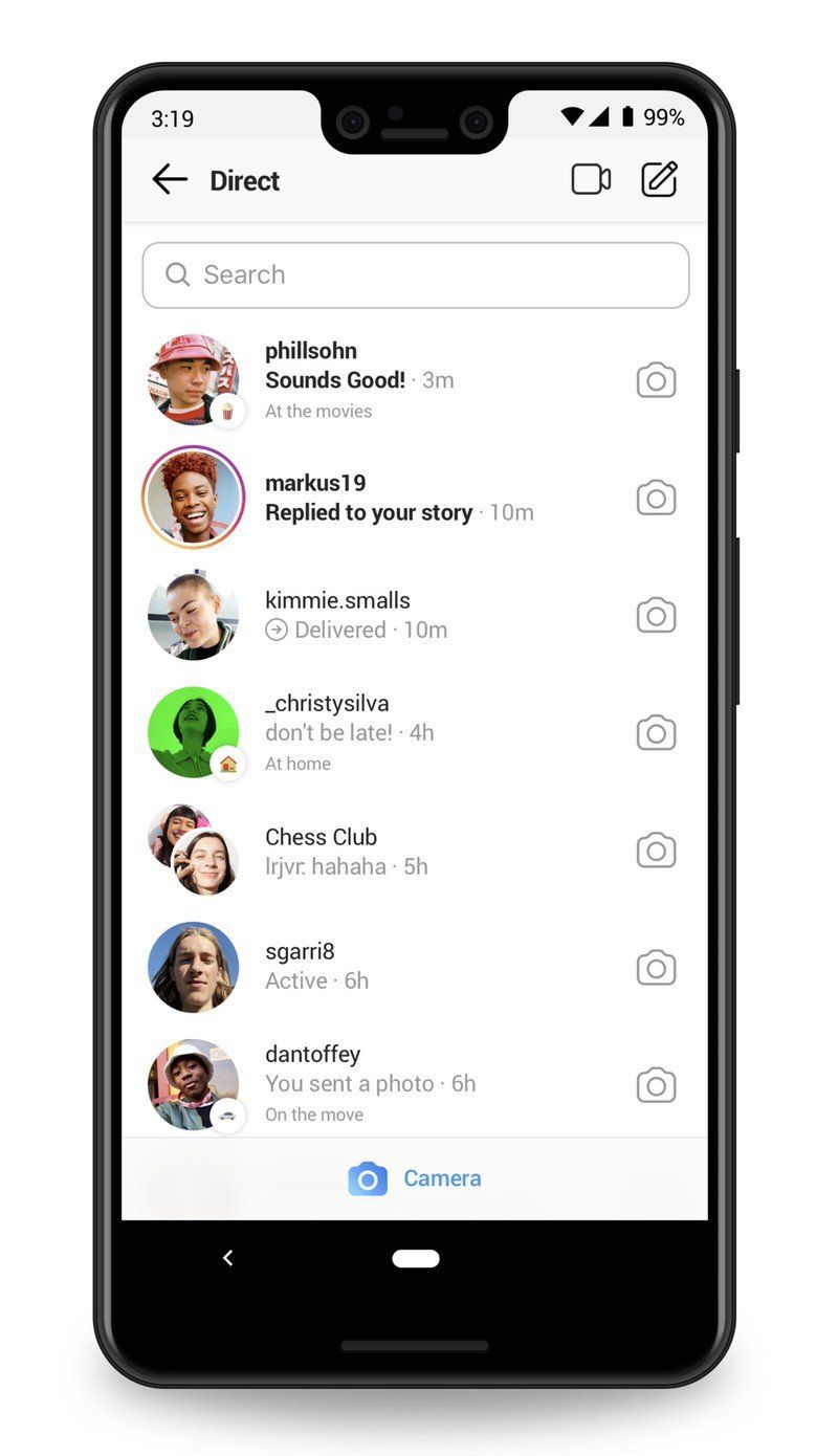 Instagram's new messaging app, Threads, looks a lot like Snapchat ...