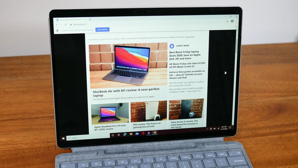 Microsoft Surface Pro X (SQ2, 2020) review | Laptop Mag