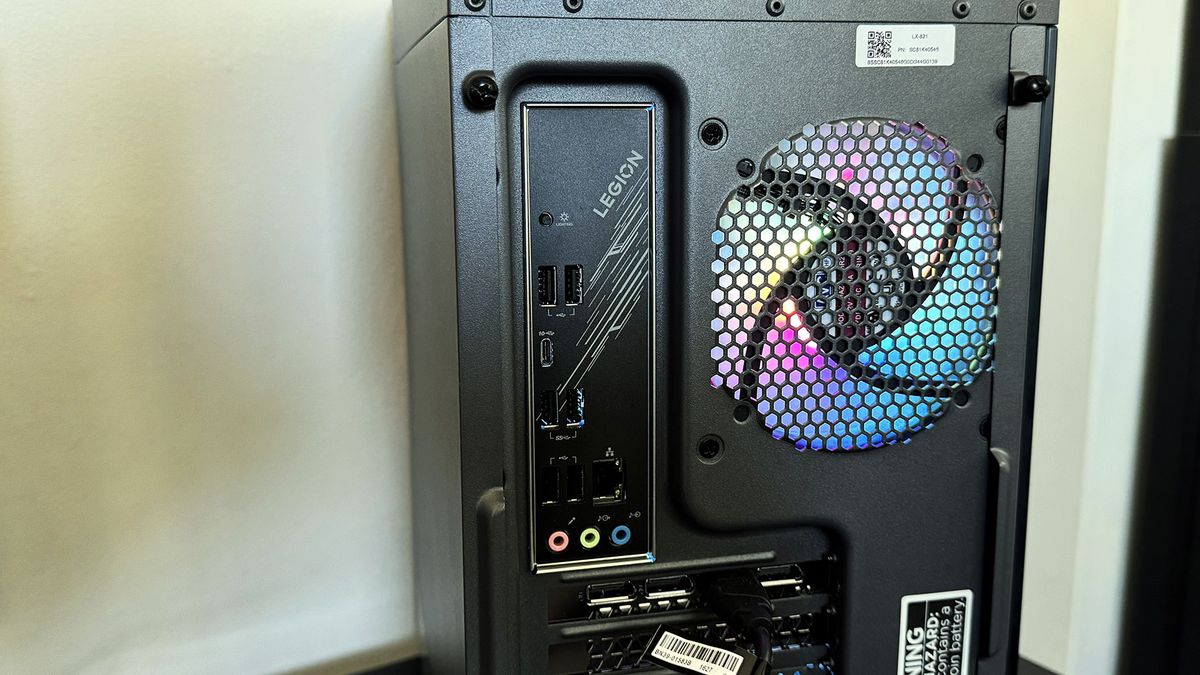 Lenovo Legion Tower 5i (Gen 8) review: Quintessential 1080p gaming ...