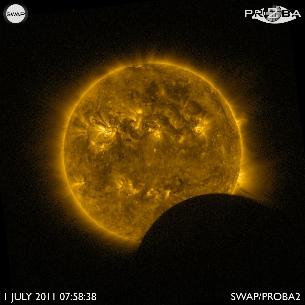 'Stealth' Solar Eclipse Spotted in Satellite Photos | Space