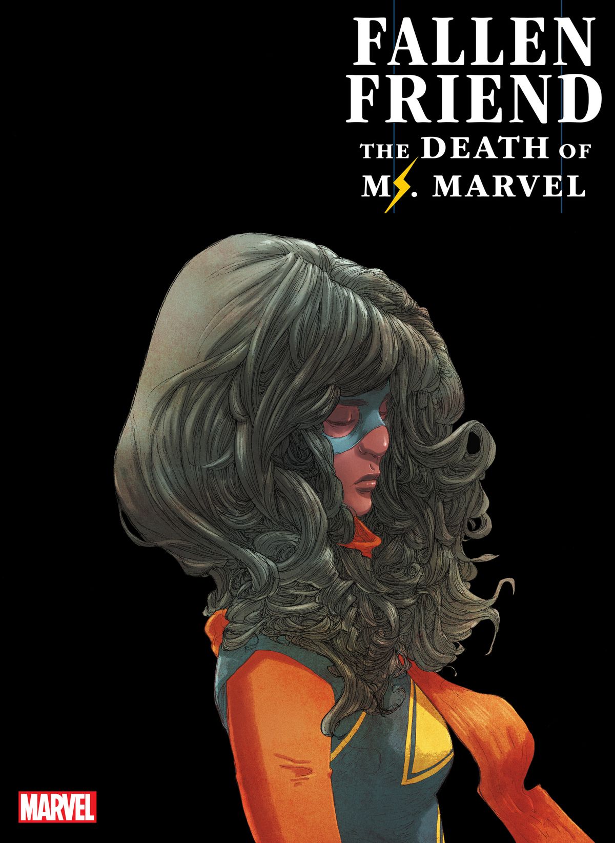 Heroes unite in mourning on the cover of Fallen Friend: The Death of Ms ...