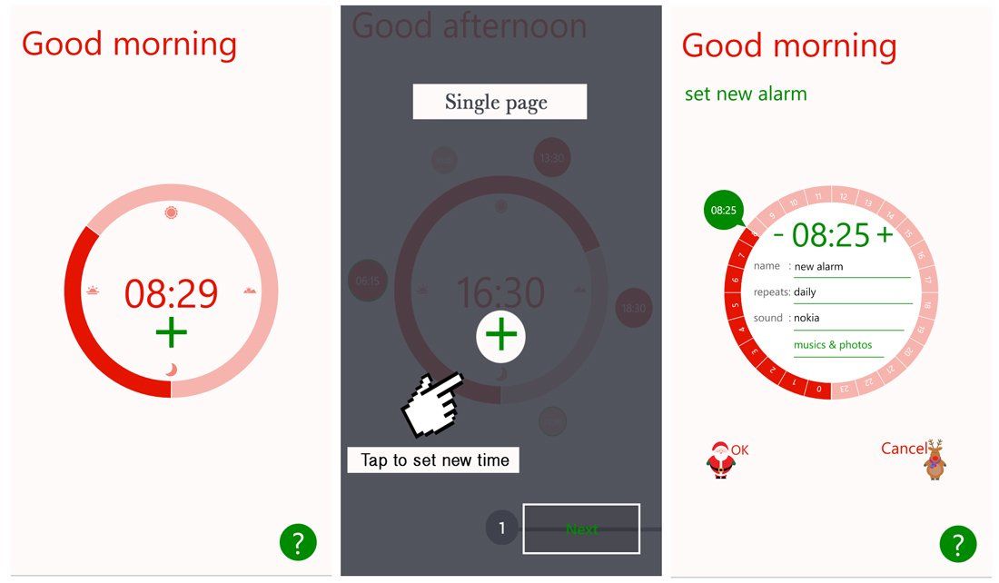 Mi Challenge Alarm for Windows Phone, a testy way to avoid nodding back ...