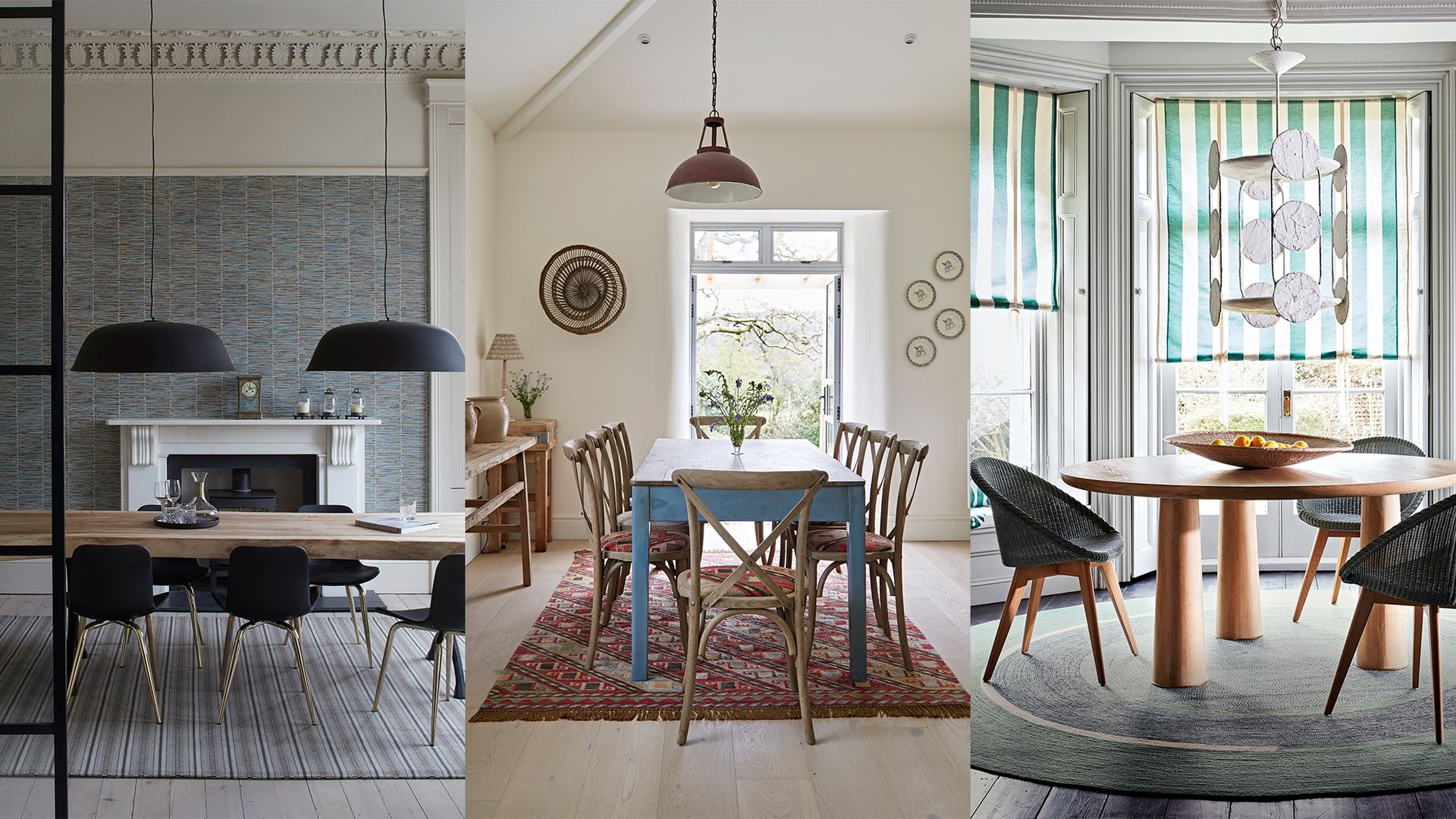 Dining room rug ideas: 10 practical and stylish looks | Homes and Gardens