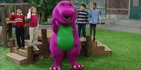How The Dude Who Played Barney The Dinosaur Handled Bathroom Breaks ...