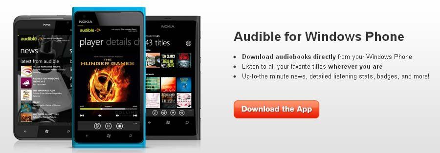 Audible goes live on the Windows Phone Marketplace | Windows Central