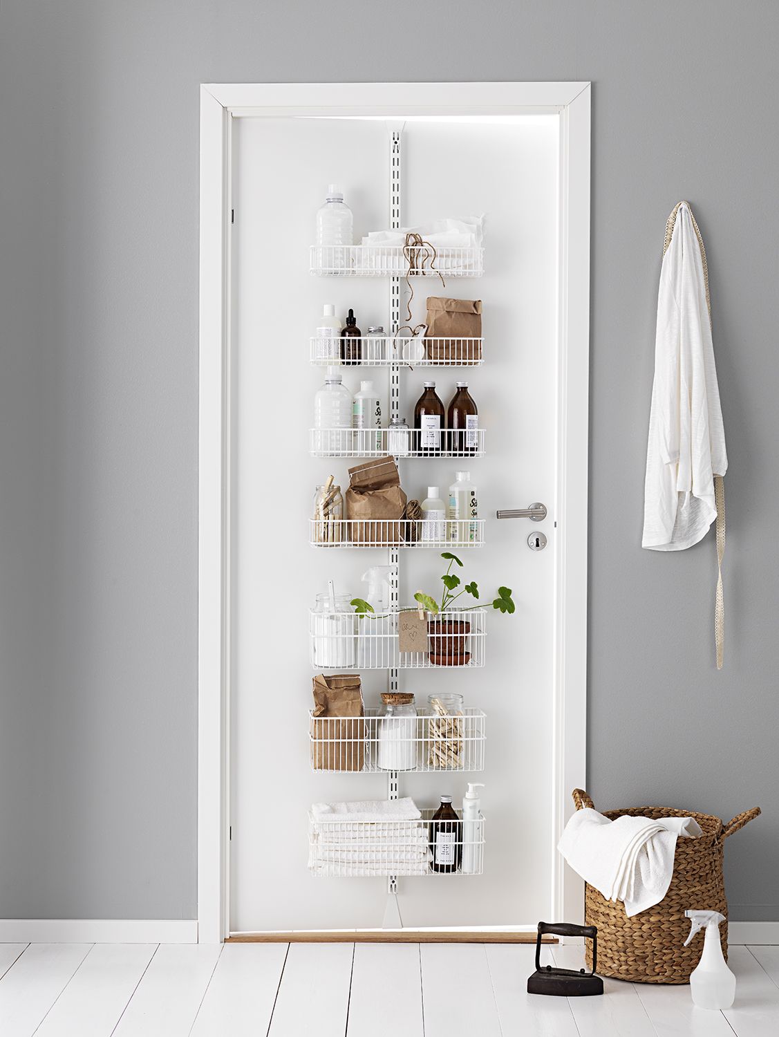 Utility room shelving for a beautifully organized space | Livingetc