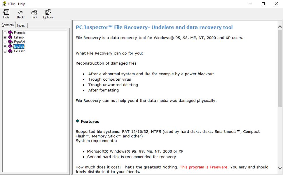 PC Inspector File Recovery review: Flawed recovery software | TechRadar