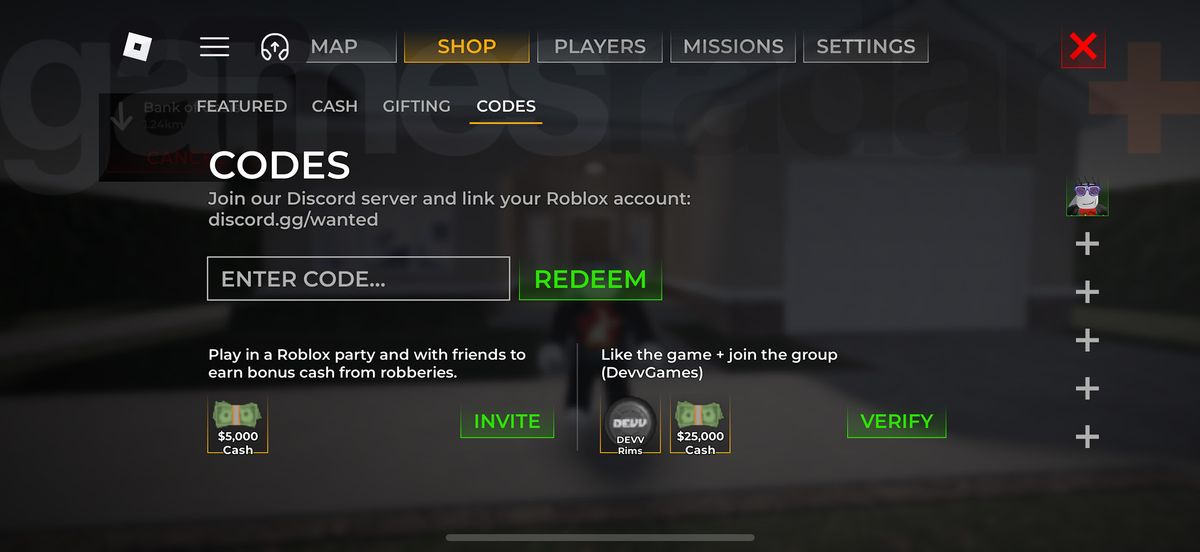 Wanted codes (December 2025) | GamesRadar+