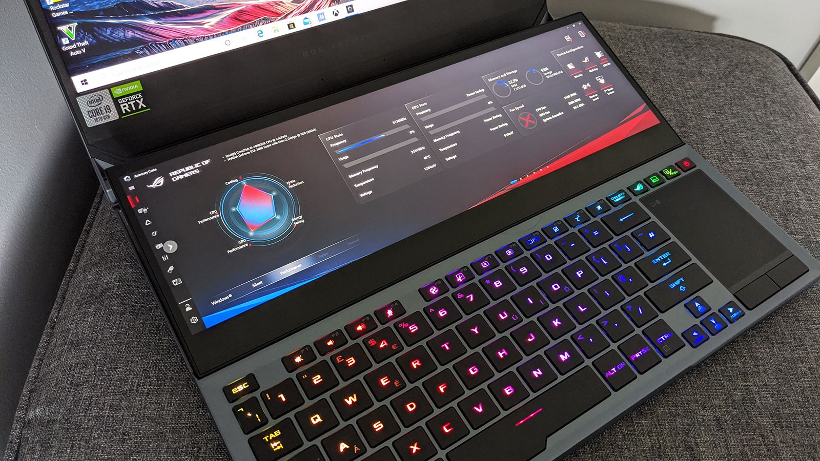 Asus ROG Zephyrus Duo 15 review: an awe-inspiring dual-screen gaming ...