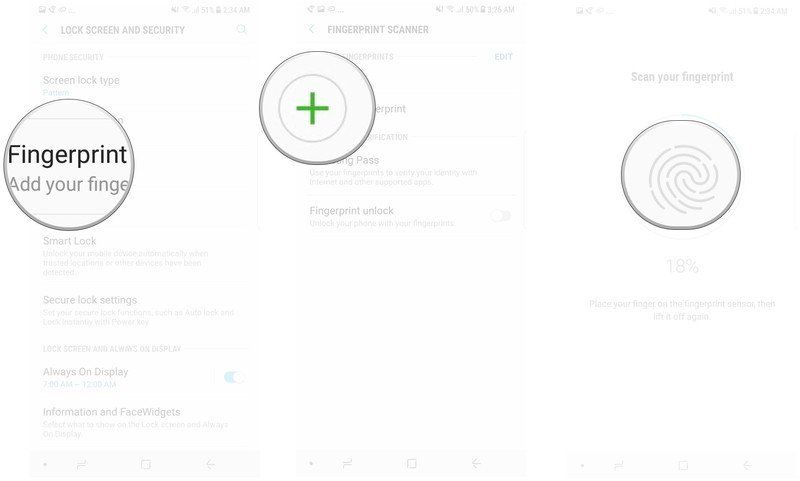 How to set up the fingerprint sensor on the Galaxy Note 8 | Android Central